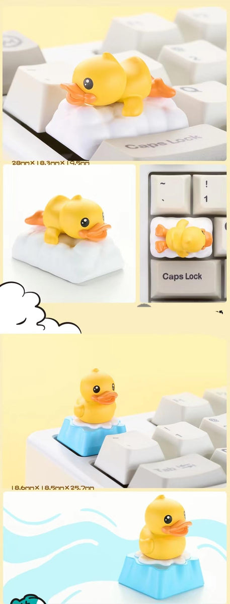 Duck Keyboard Keycaps - Gifteee | Unique Gifts