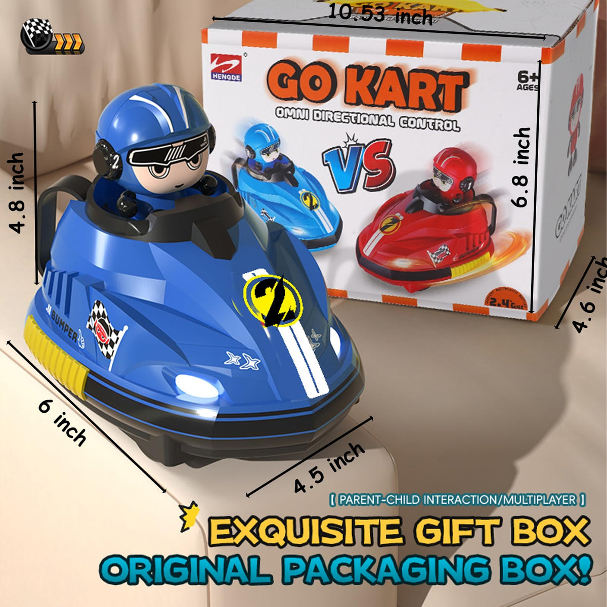 Remote Control Battle Bumper Cars - Gifteee | Unique Gifts