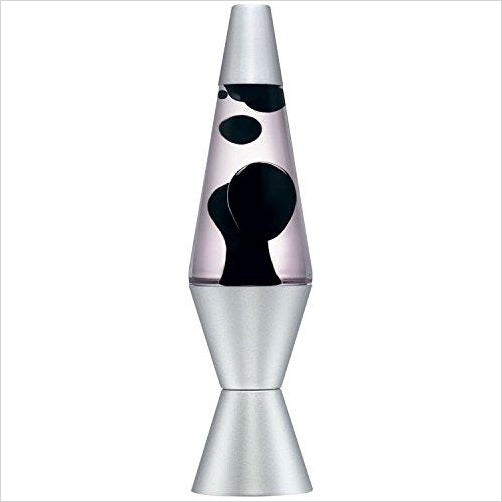 Lava Lamp, Black Wax/Clear Liquid - Gifteee | Unique Gifts