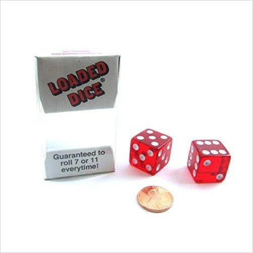 Cheat Dice - Roll 7 or 11 Every Time - Gifteee | Unique Gifts