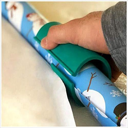Sliding Wrapping Paper Cutter, Cuts Perfect Lines - Gifteee | Uniqu...