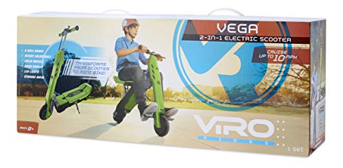 VIRO Rides Vega 2-in-1 Transforming Electric Scooter & Mini Bike