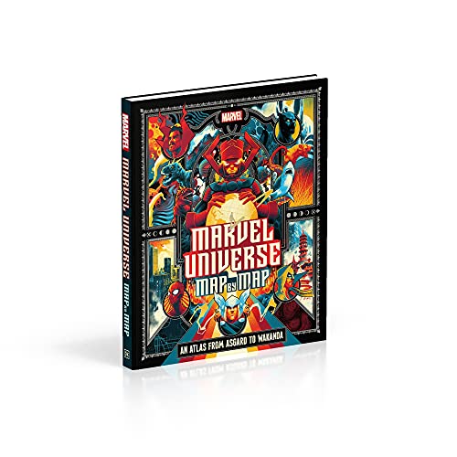 Marvel Universe Map By Map - Gifteee | Unique Gifts