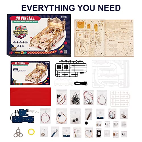 Miniature Pinball Machine Model Kit - Gifteee - Unique Gifts | Cool...