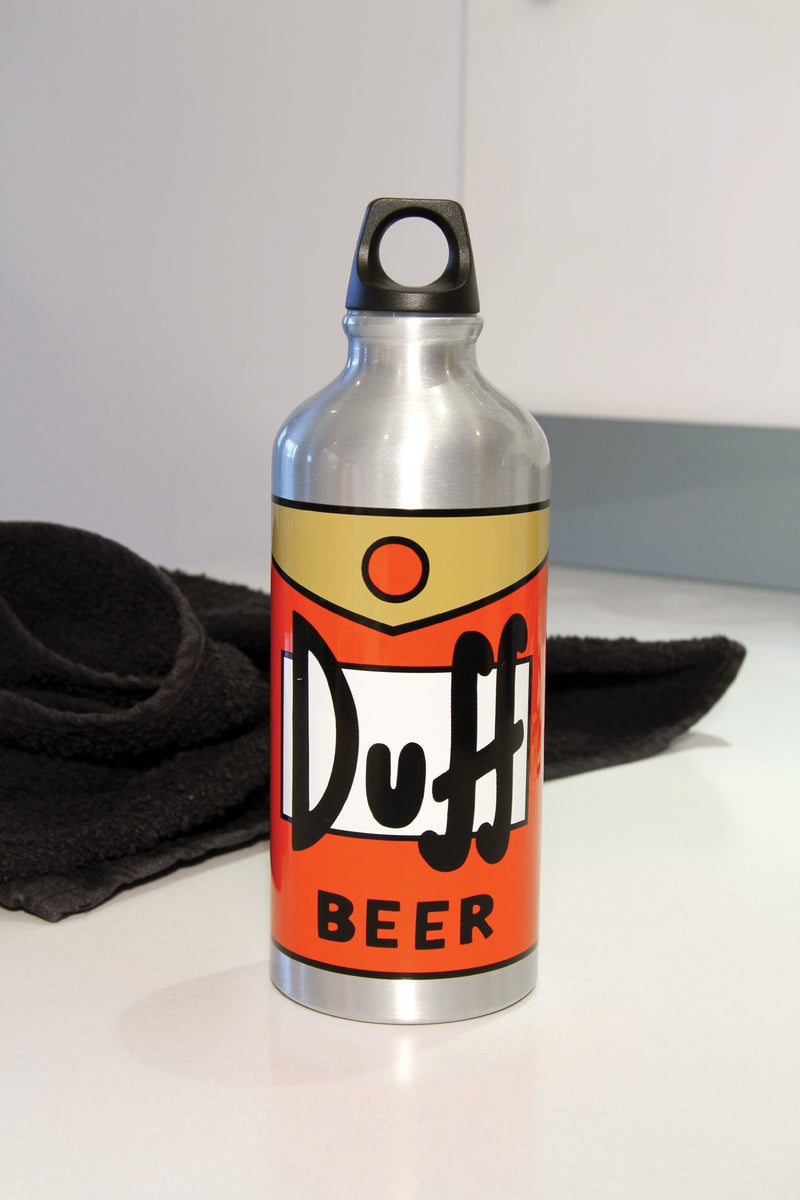 The Simpsons Duff Beer Water Bottle - Gifteee | Unique Gifts